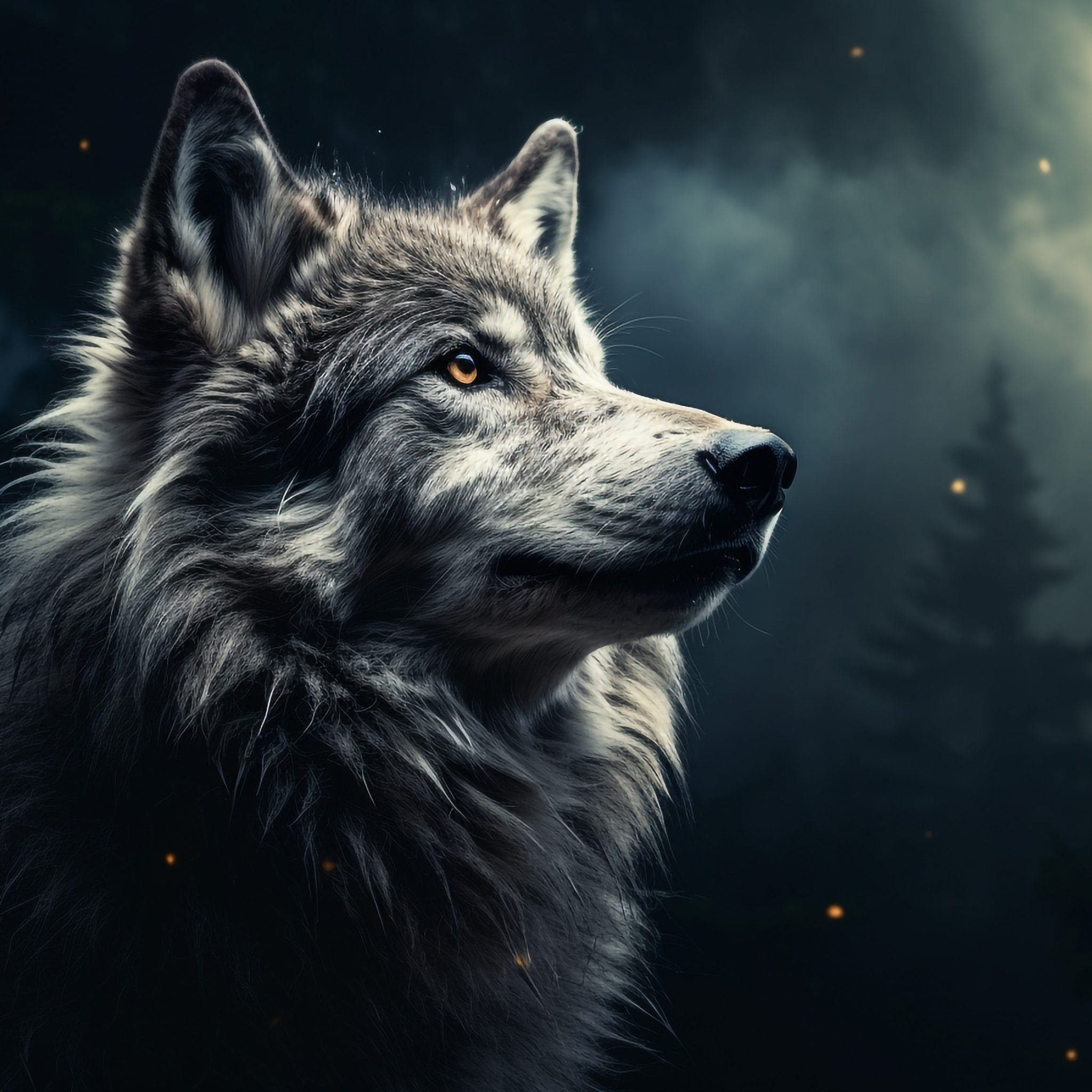 Wolf im Schein des Mondes VIII - Der Kohli Blog